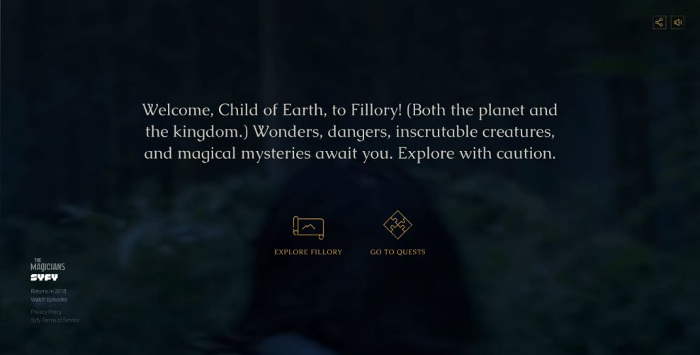 Awesome Website Design Inspiration: Welcome to Fillory | DesignRush