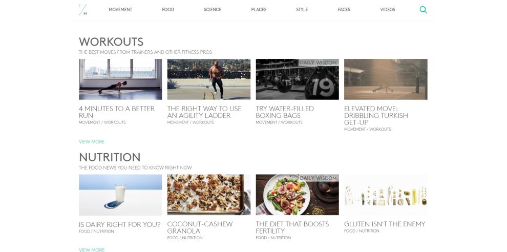 Sleek Website Design Inspiration: Furthermore from Equinox | DesignRush