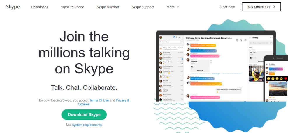 Top App Design Inspiration: Skype | DesignRush