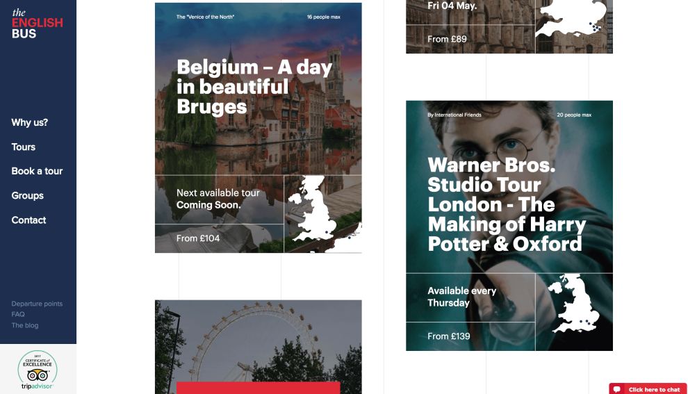 The English Bus Site Leads Users On Mesmerizing Guided Tours | DesignRush
