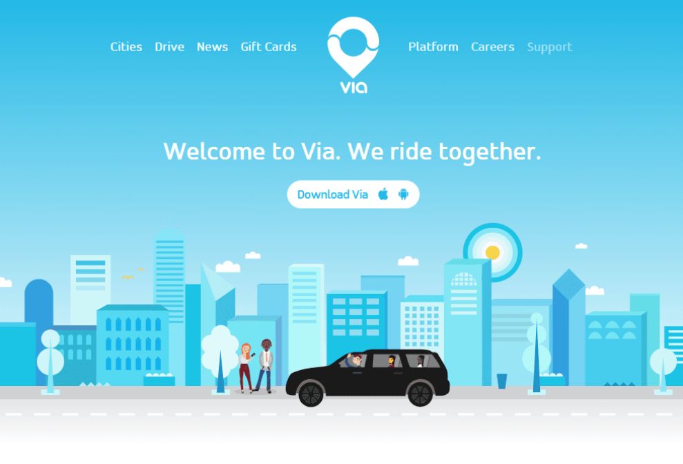 Via’s Modern Trademark Emphasizes Safe, Friendly & Affordable Ride ...