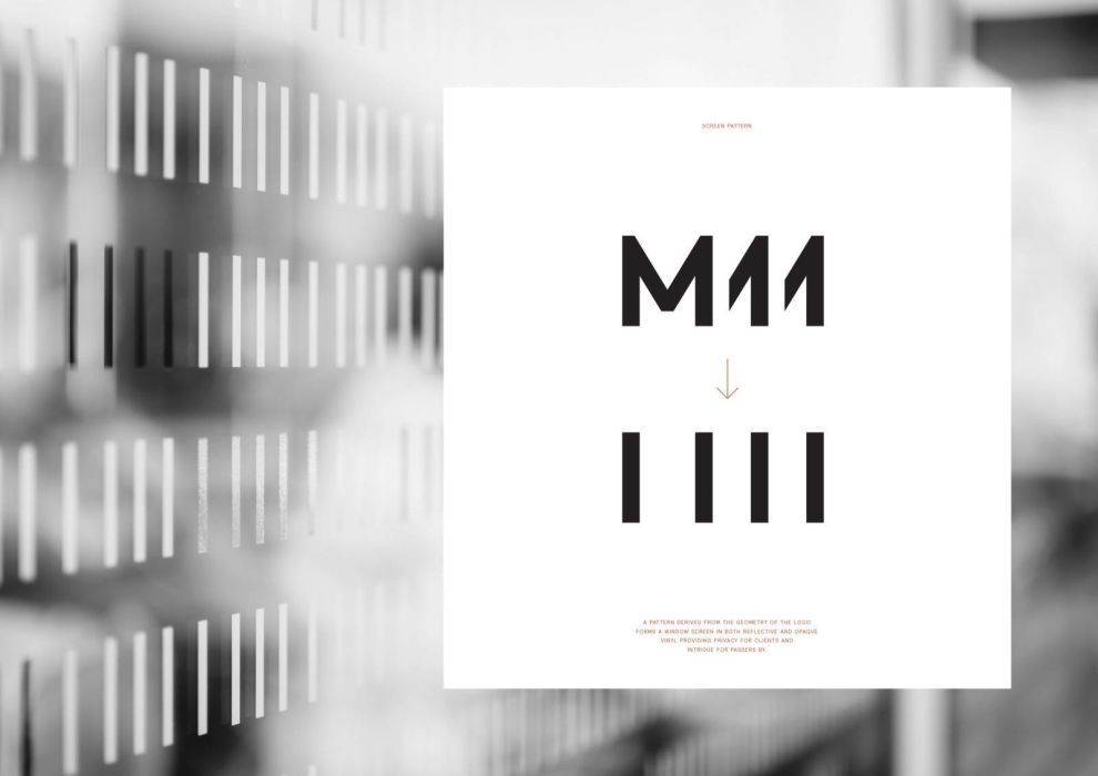 M11 Studio's Modern Symbol Uses Simple, Repetitive Elements To Grab ...