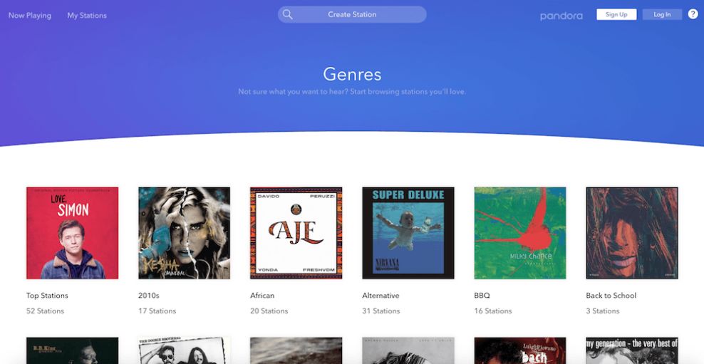 Pandora's Bright Music Streaming Platform Was Built With The Modern ...