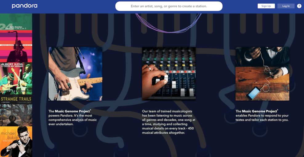 Pandora's Bright Music Streaming Platform Was Built With The Modern ...