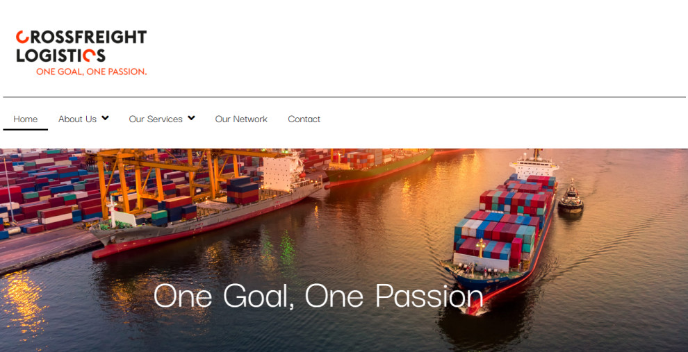 Crossfreight Logistics Web Design Analysis | DesignRush