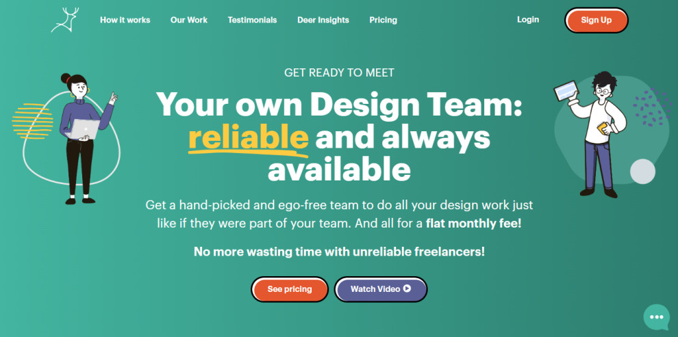 Deer Designer Web Design Analysis | DesignRush