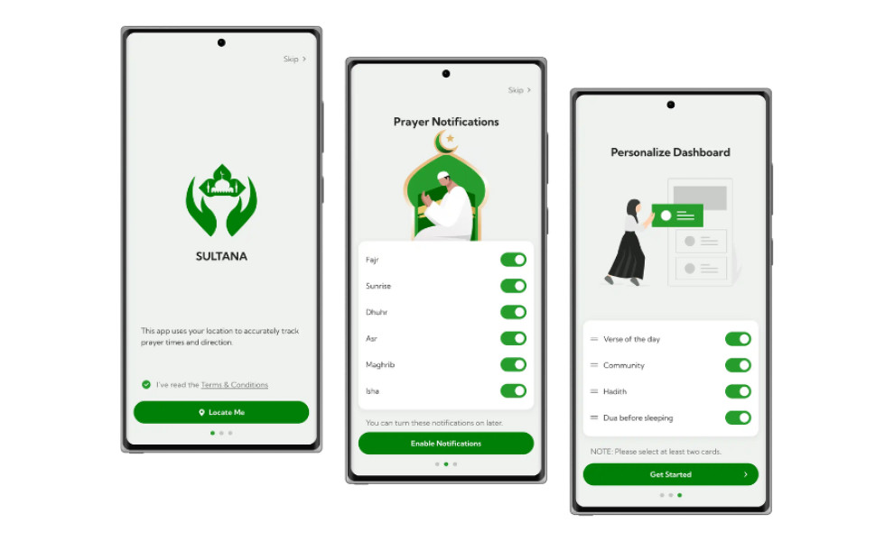 Sultana App Design Analysis | DesignRush