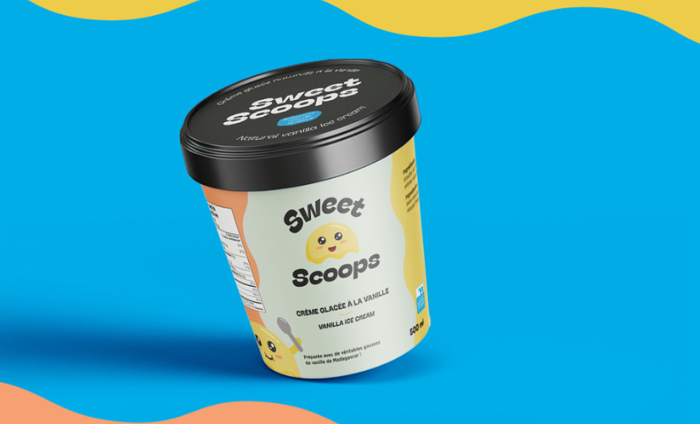 Sweet Scoops Packaging Design Analysis | DesignRush