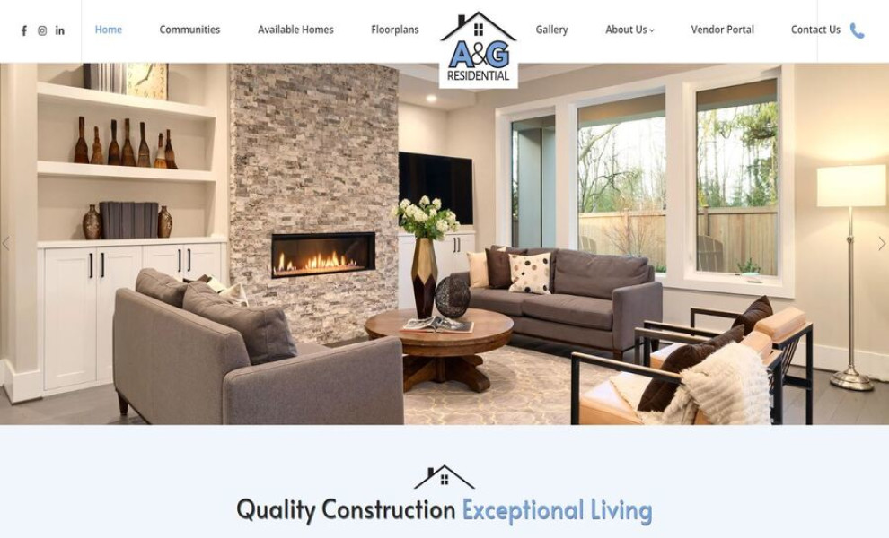 A&G Residential Web Design Analysis | DesignRush
