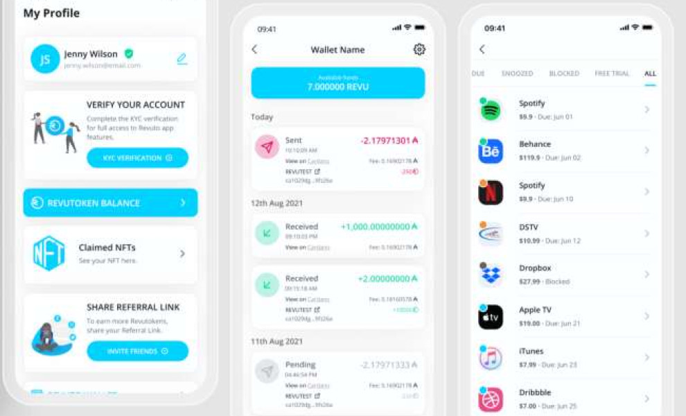 Revuto Subscription Management App Design Analysis | DesignRush