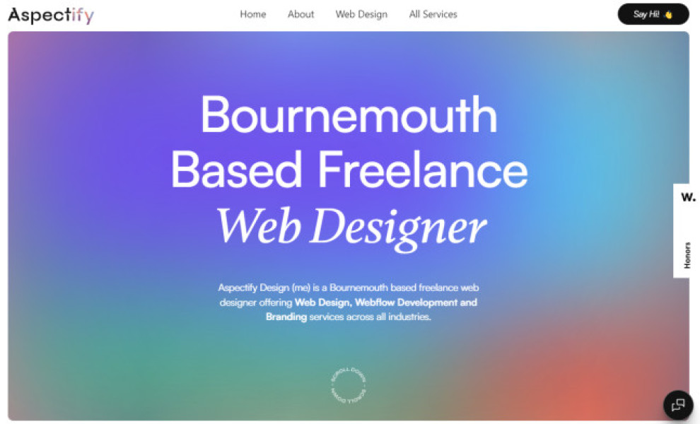 Aspectify Design Website Design Analysis | DesignRush