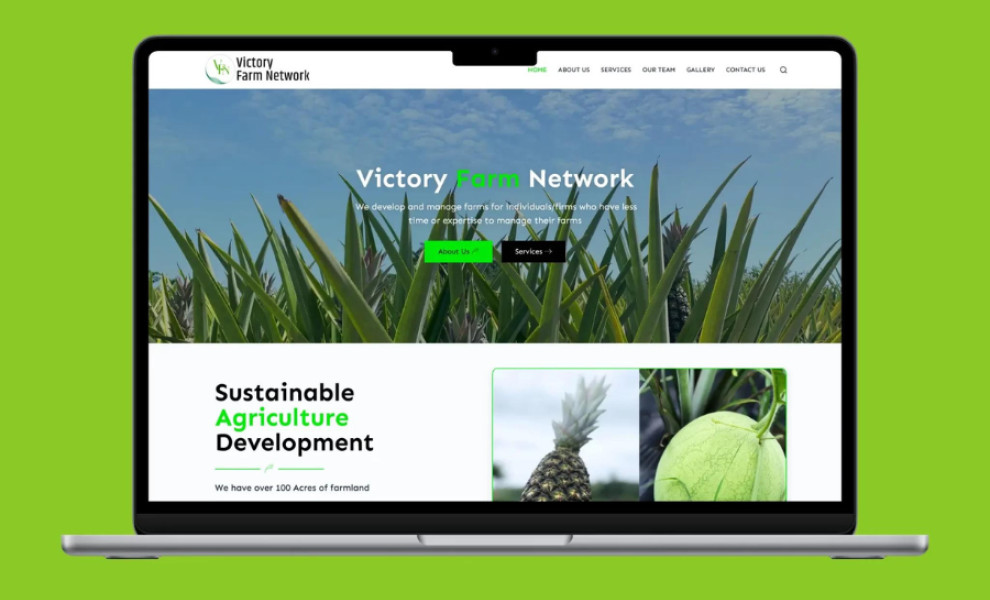 Victory Farm Network Web Design Analysis | DesignRush