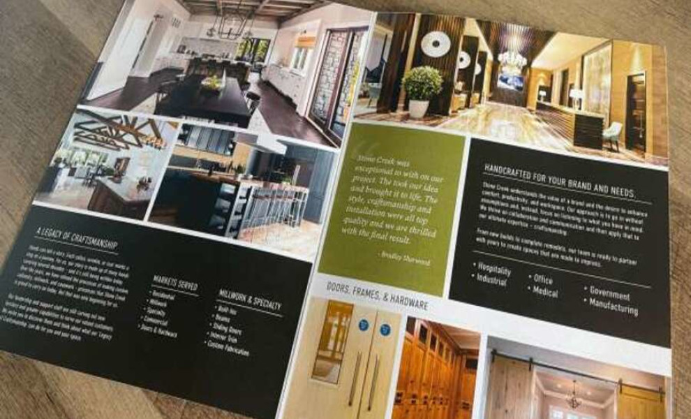 Stone Creek Brochure Print Design Analysis | DesignRush