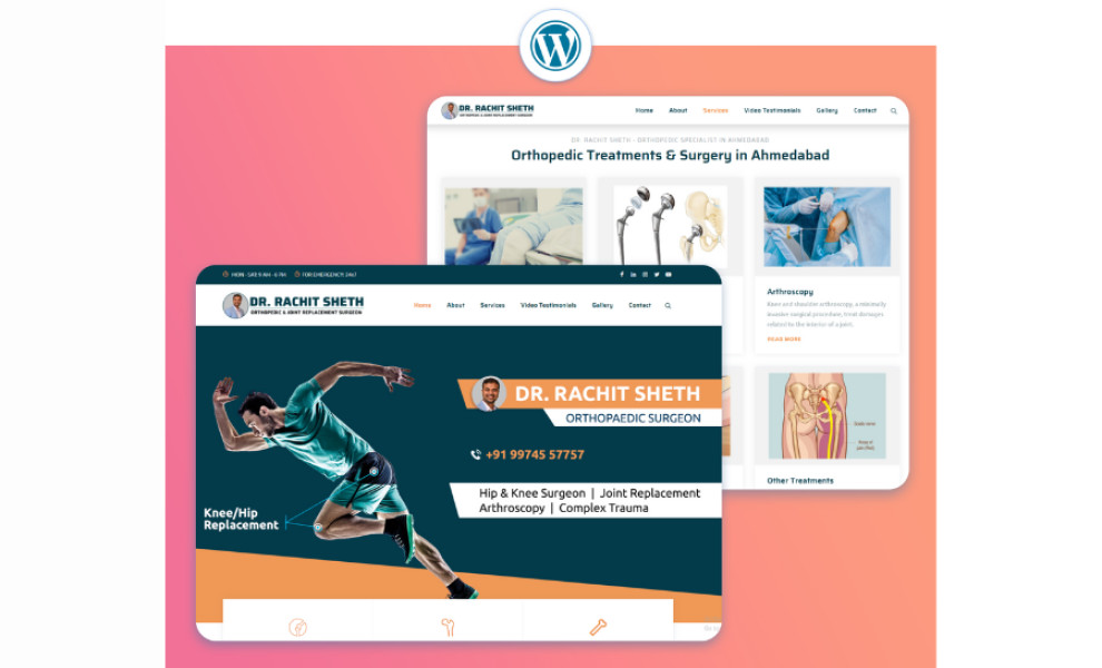 Dr. Rachit Sheth Web Design Analysis | DesignRush