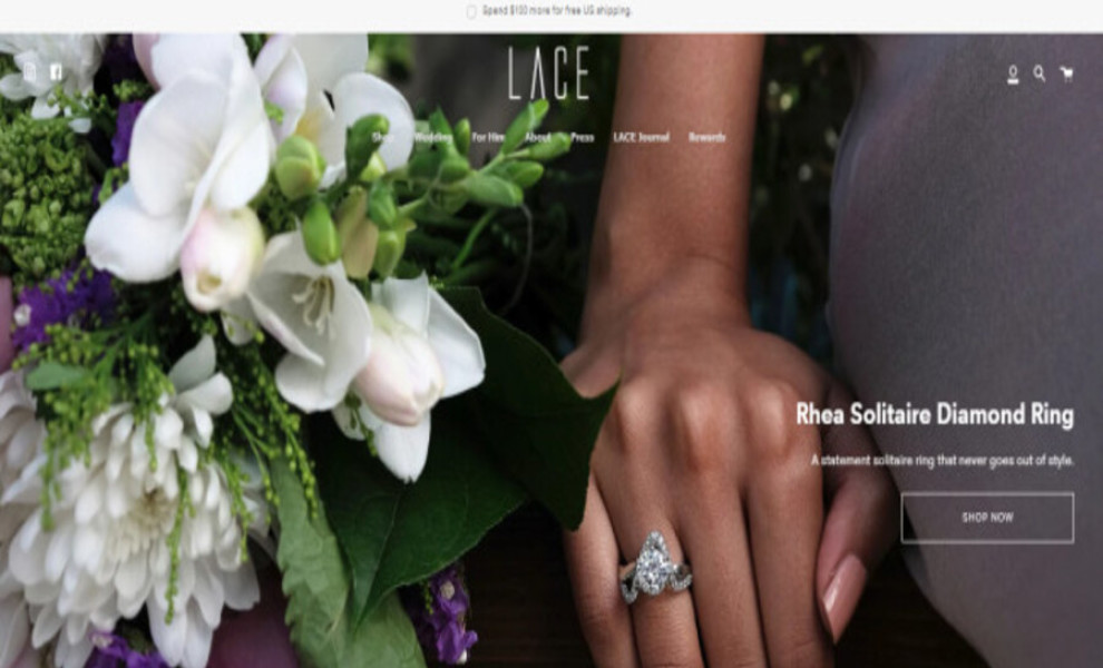LACE Website Design Analysis | DesignRush