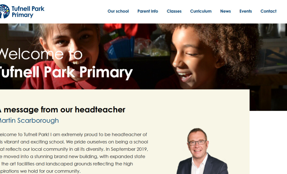 Tufnell Park Primary School Web Design Analysis | DesignRush