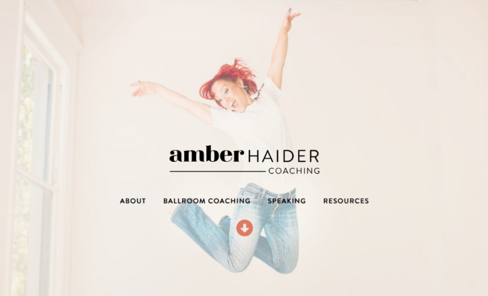 Amber Haider Web Design Analysis | DesignRush