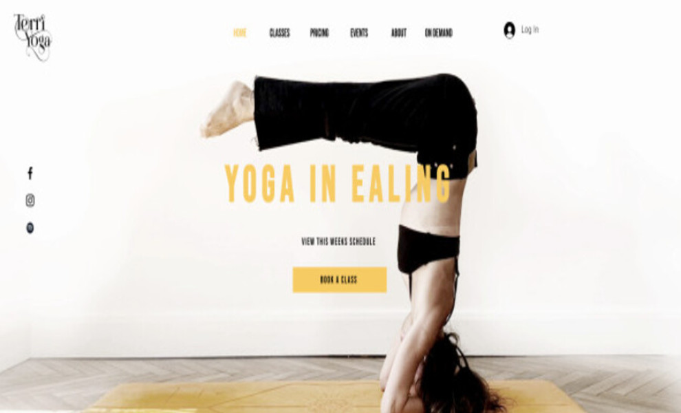 Terri Yoga Website Design Analysis | DesignRush