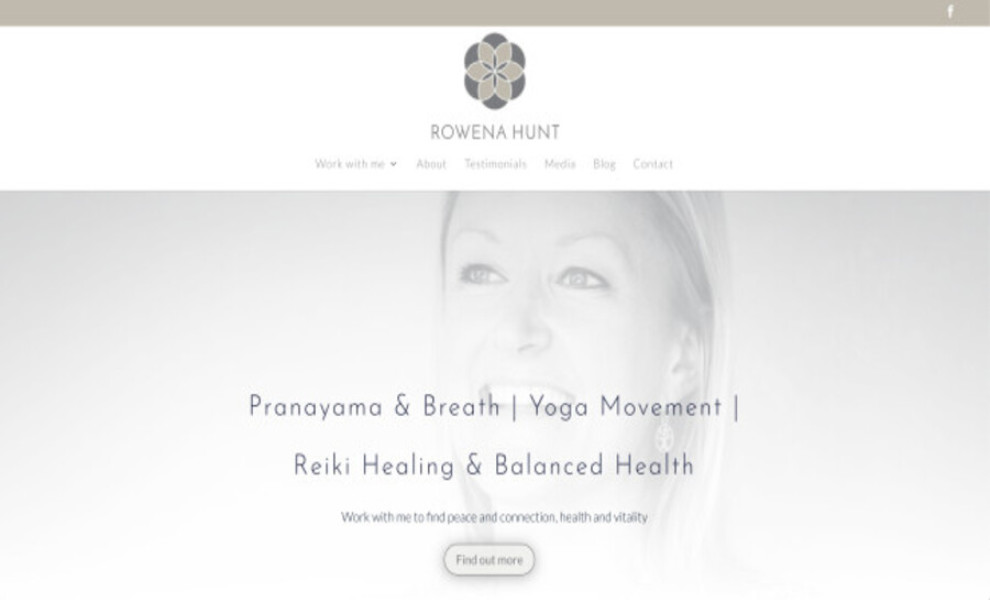 Rowena Hunt Website Design Analysis | DesignRush