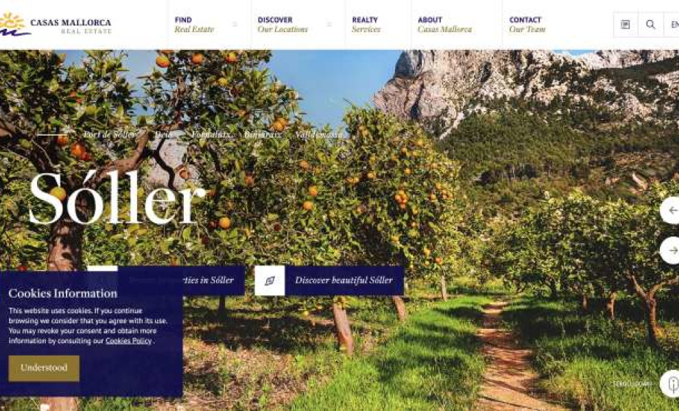 Casas Mallorca - Real Estate Website Design Analysis | DesignRush