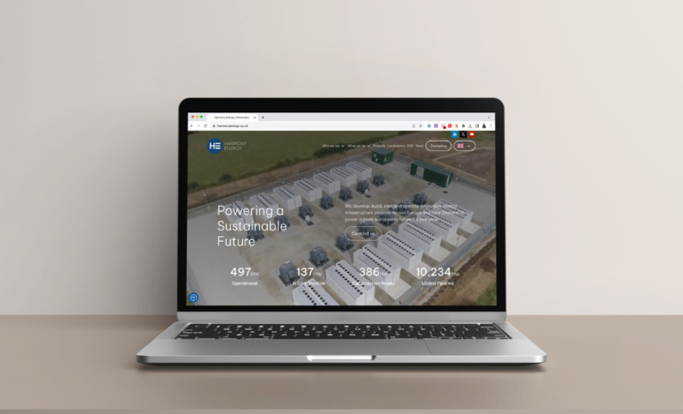 Harmony Energy Web Design Analysis | DesignRush