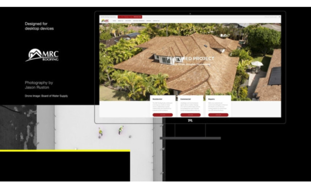 MRC Roofing Hawaii Website Design Analysis | DesignRush