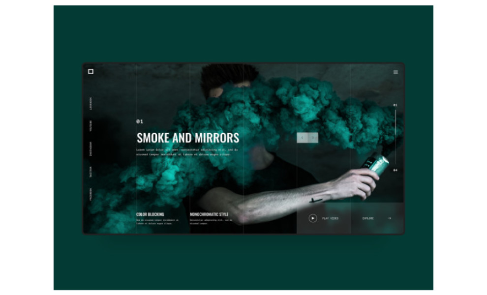 Photography Web Design Concept Website Design Analysis | DesignRush