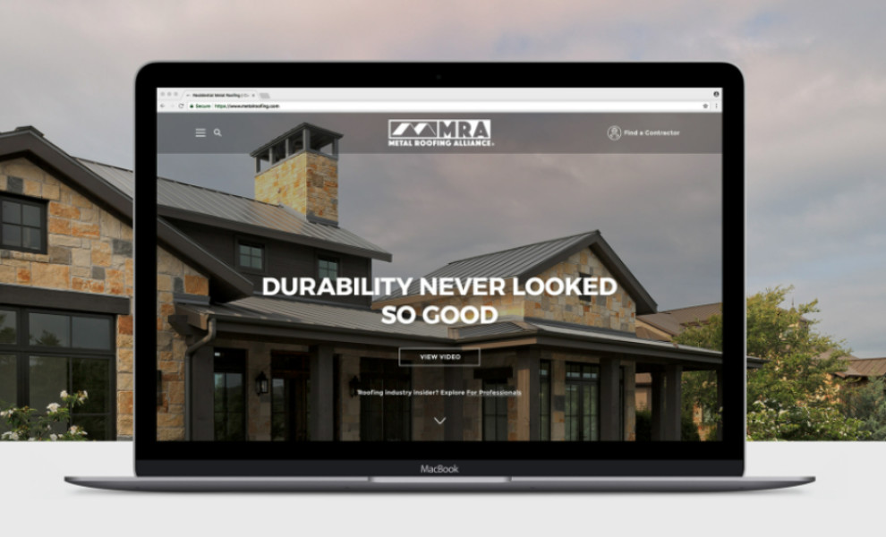 Metal Roofing Alliance Web Design Analysis | DesignRush
