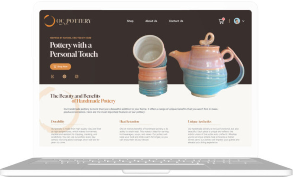 OC Pottery Web Design Analysis | DesignRush