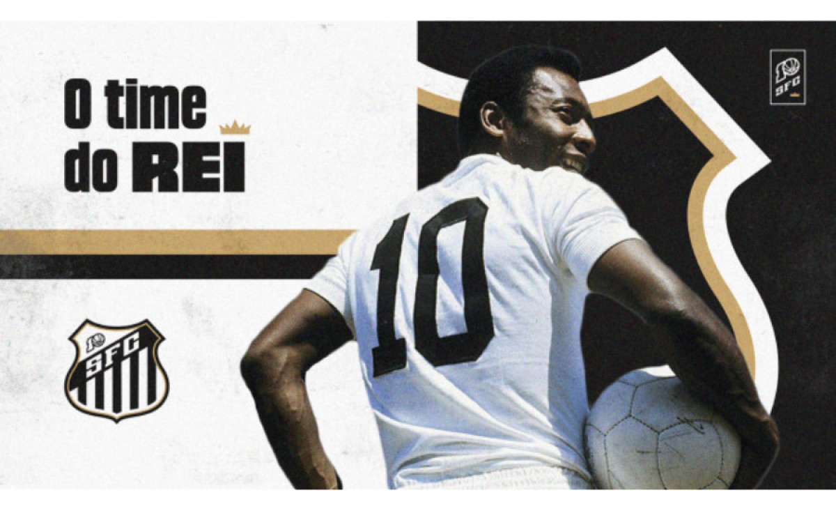 Santos FC | Rebranding - A tribute to Pele Logo Design Analysis | DesignRush