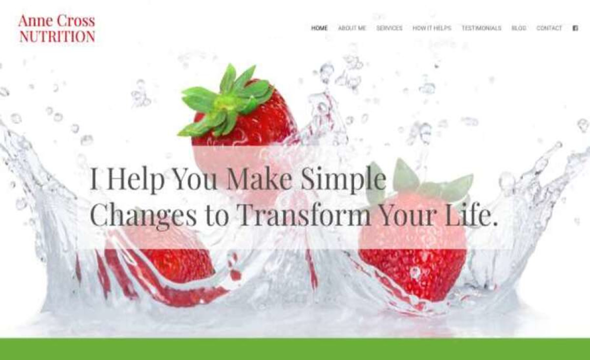 Anne Cross Web Design Analysis | DesignRush