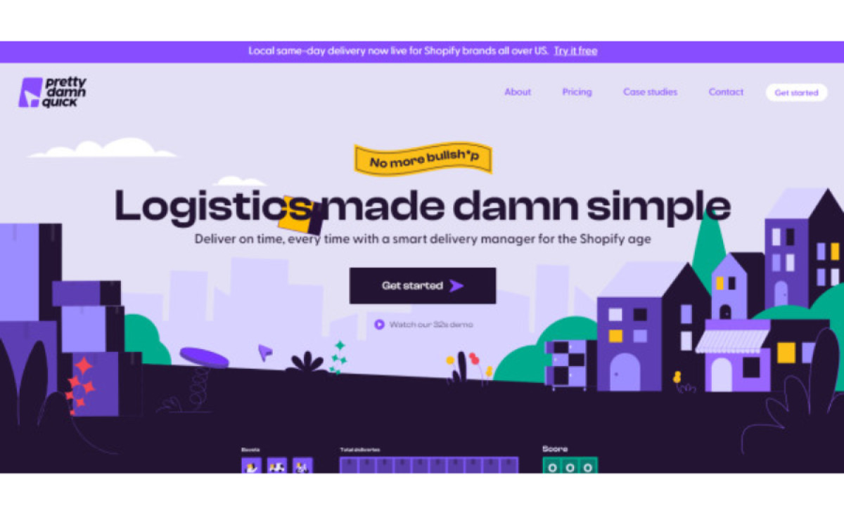 PrettyDamnQuick Website Design Analysis | DesignRush