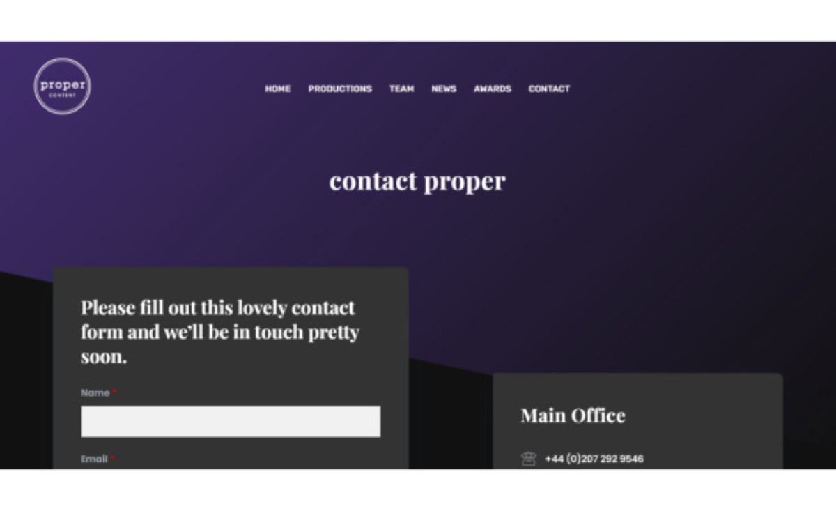 Proper Content Website Design Analysis | DesignRush