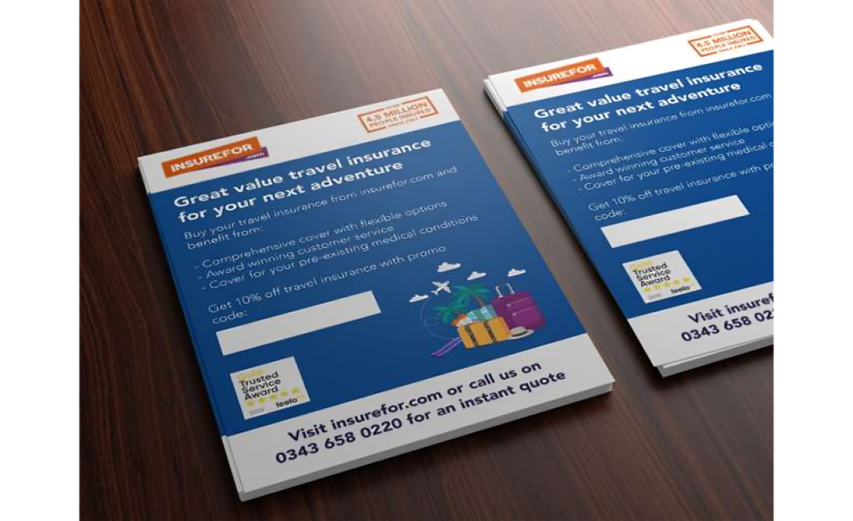 Insurefor Print Design Analysis | DesignRush