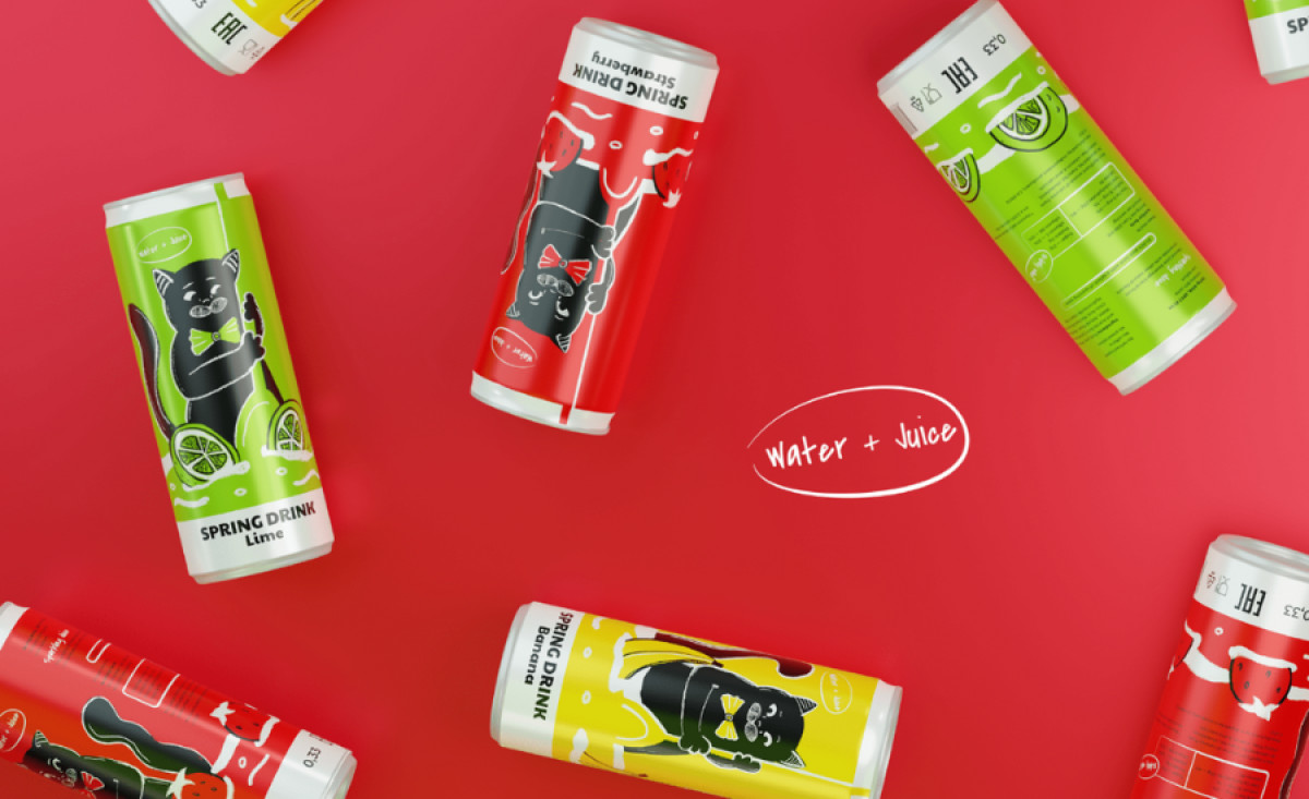 SPRING DRINK Packaging Design Analysis | DesignRush