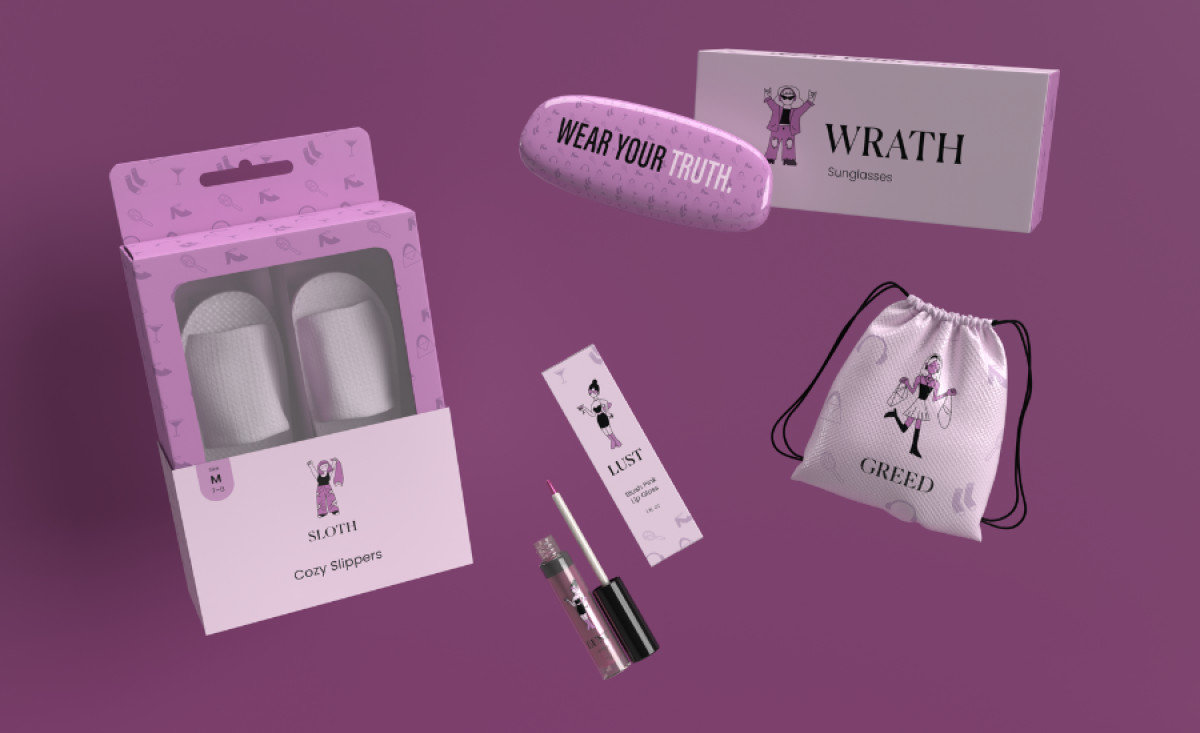 7 Deadly Sins Packaging Design Analysis | DesignRush