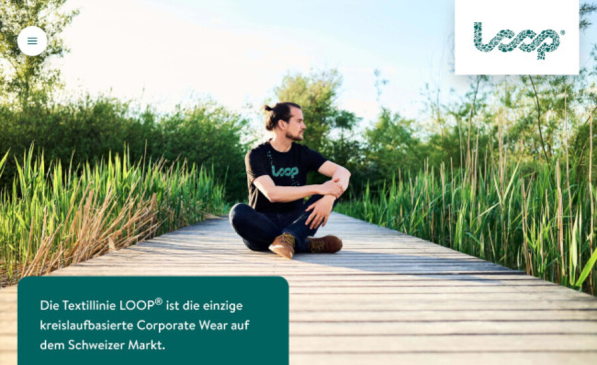 Loop Textiles Website Design Analysis | DesignRush