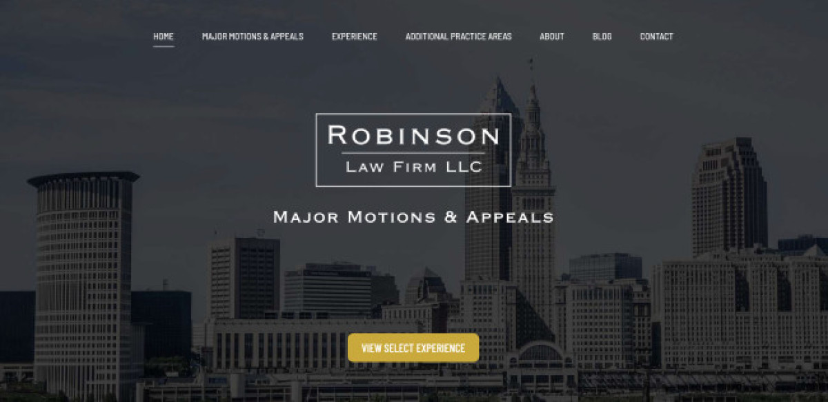 Robinson Law Firm LLC Website Design Analysis | DesignRush