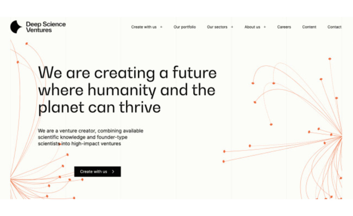 Deep Science Ventures Website Design Analysis | DesignRush