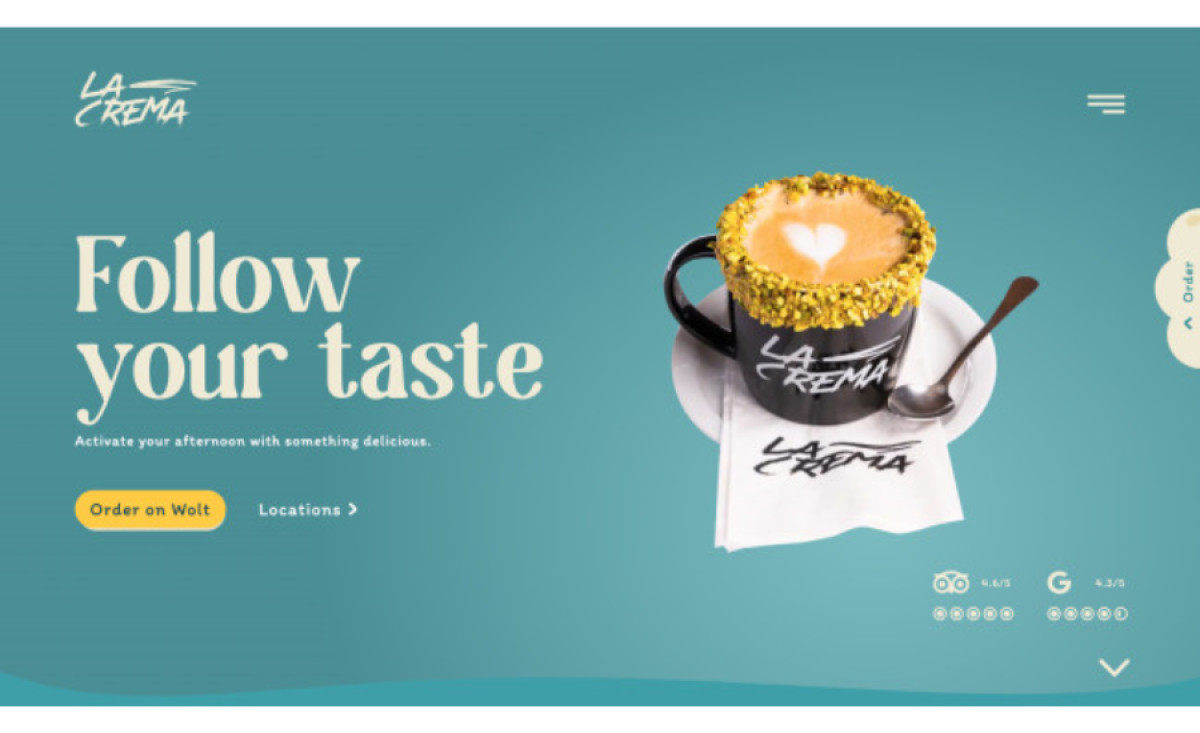 La Crema Malta Website Design Analysis | DesignRush