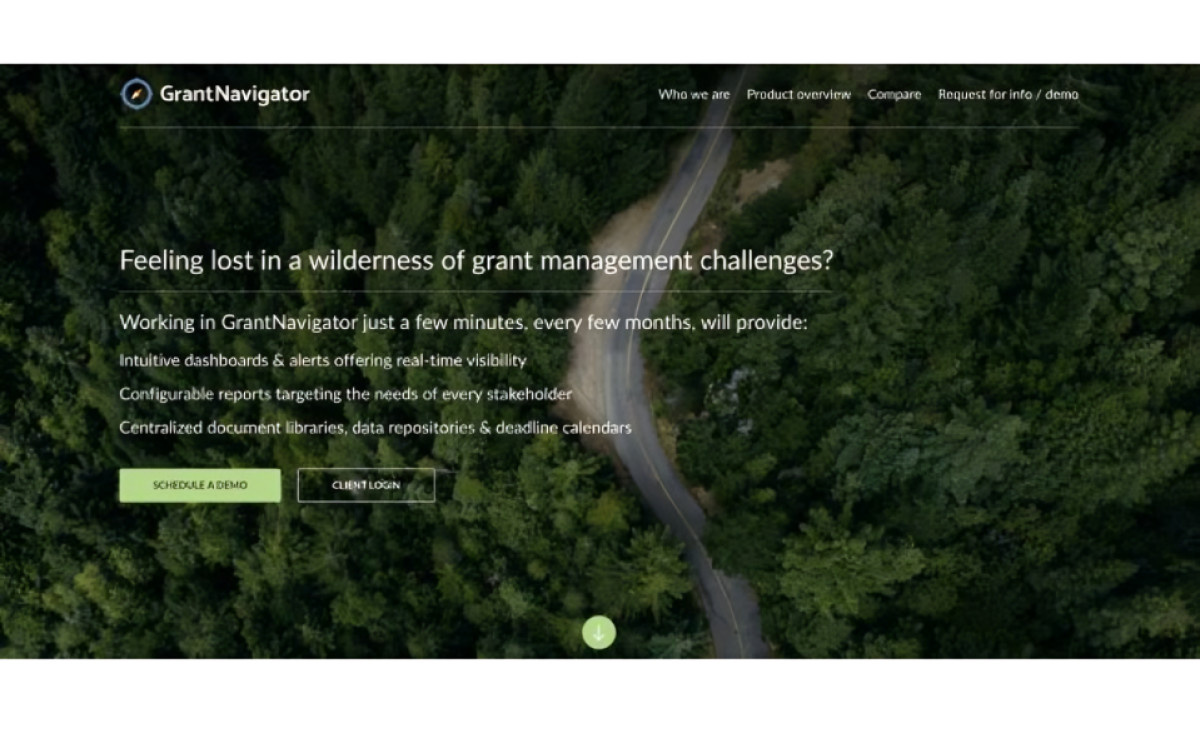 Grant Navigator Website Design Analysis | DesignRush