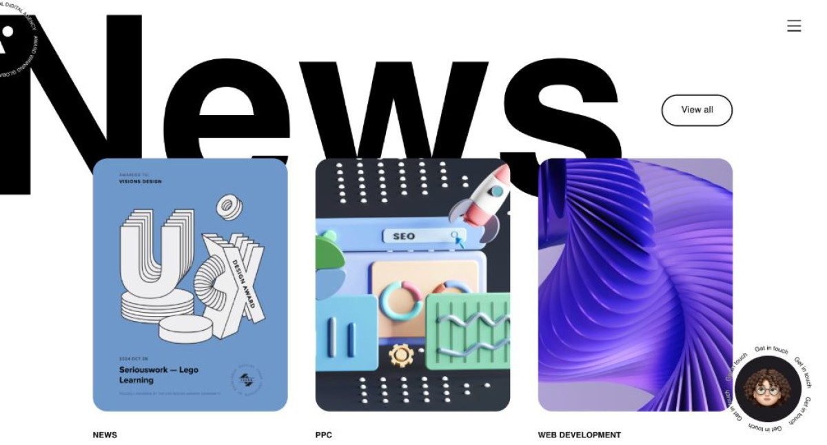 Visions Design Website Design Analysis | DesignRush