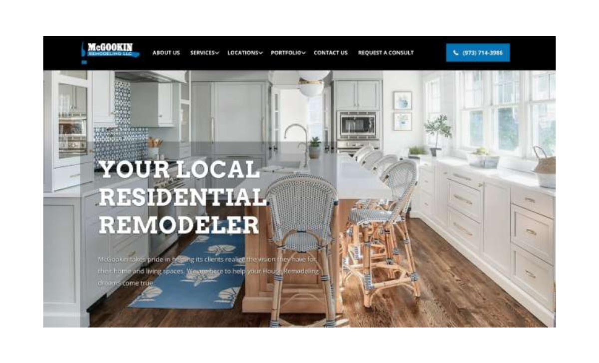 McGookin Remodeling Website Design Analysis | DesignRush