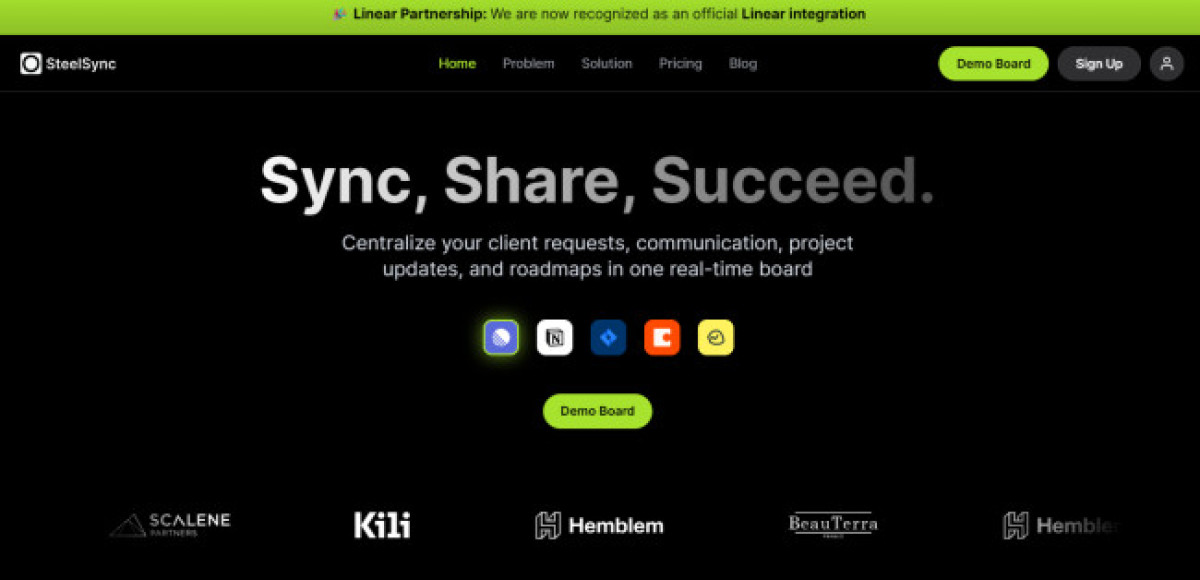 SteelSync Website Design Analysis | DesignRush