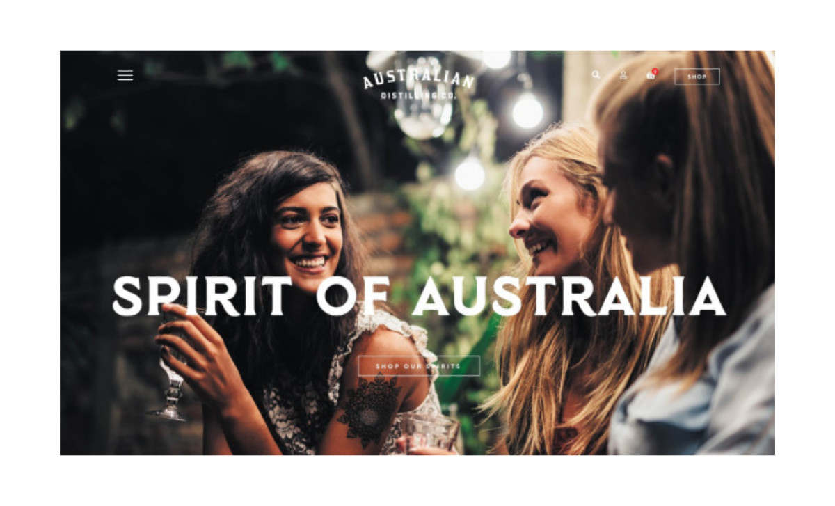 AUSTRALIAN DISTILLING CO Website Design Analysis | DesignRush
