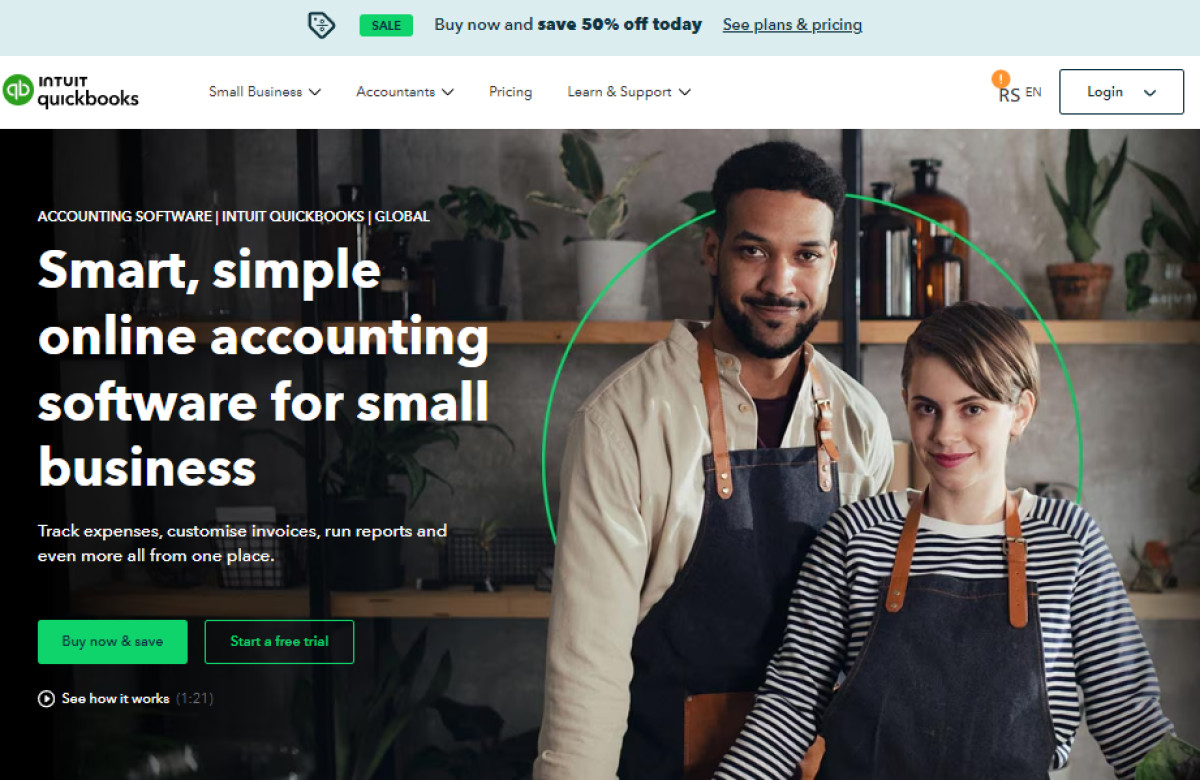 Quickbooks Website Design Analysis | DesignRush