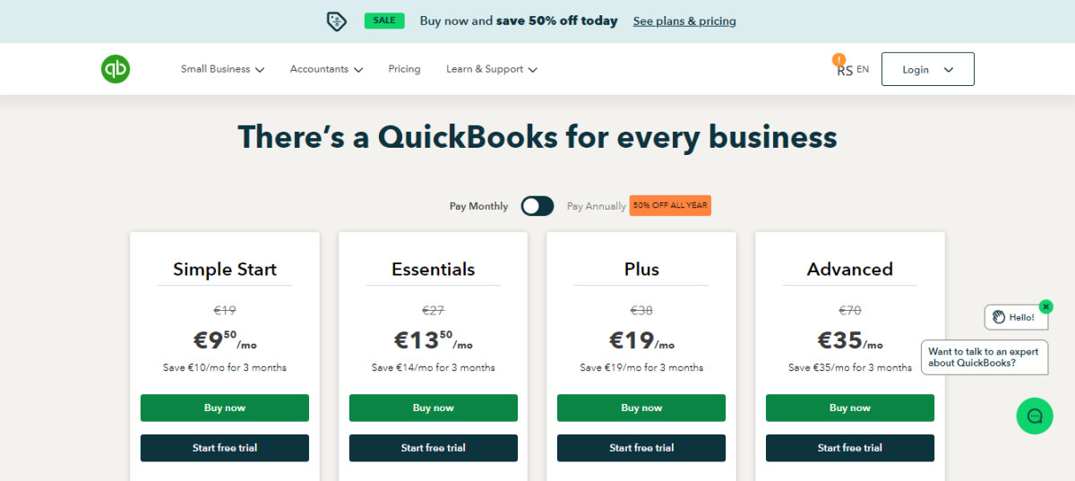 Quickbooks Website Design Analysis | DesignRush