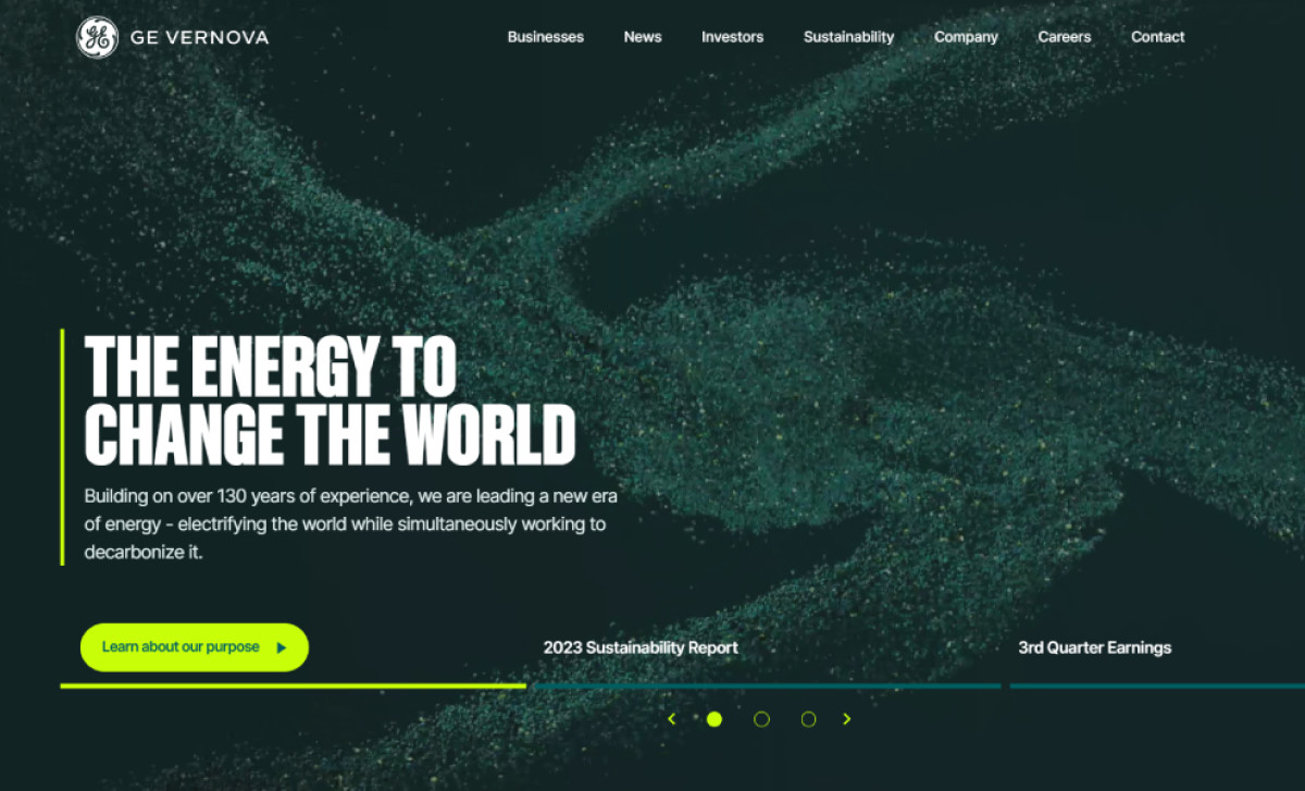 GE Website Design Analysis | DesignRush
