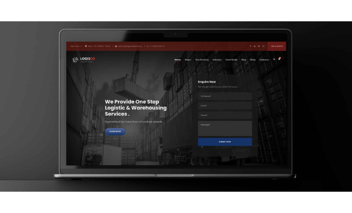Logisco Website Design Analysis | DesignRush