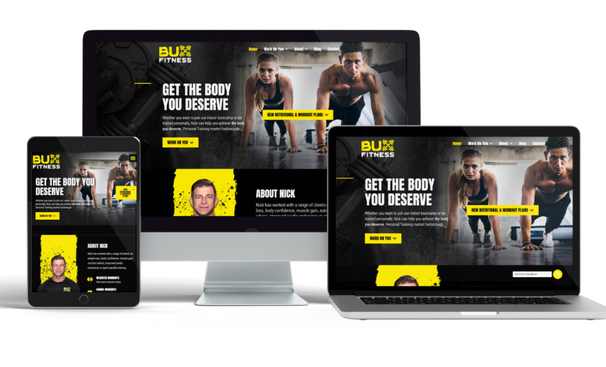 BUX Fitness Website Design Analysis | DesignRush